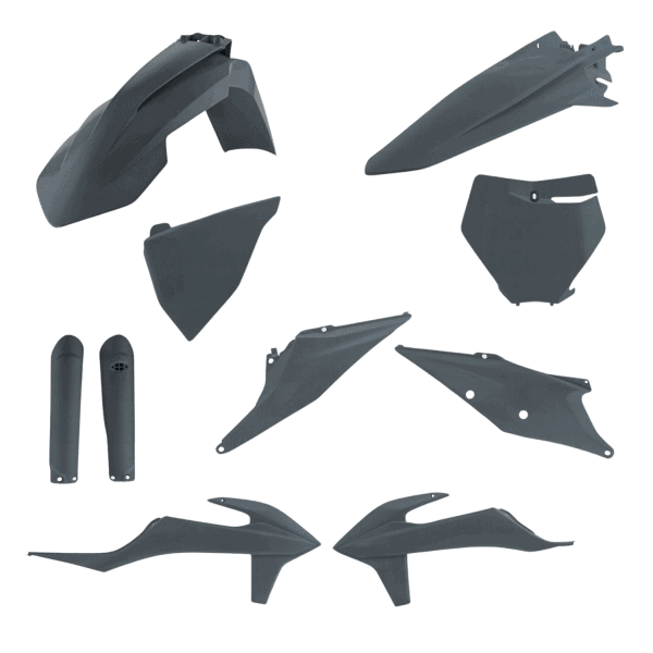 Kawasaki 2023 KLX300 Plastics Kit: Complete Body Fairing Shroud Fender ...