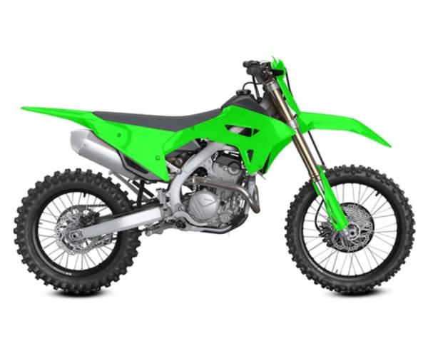 Triumph 2024 TF 250-X Plastics Kit: Complete Body Fairing Shroud Fender ...