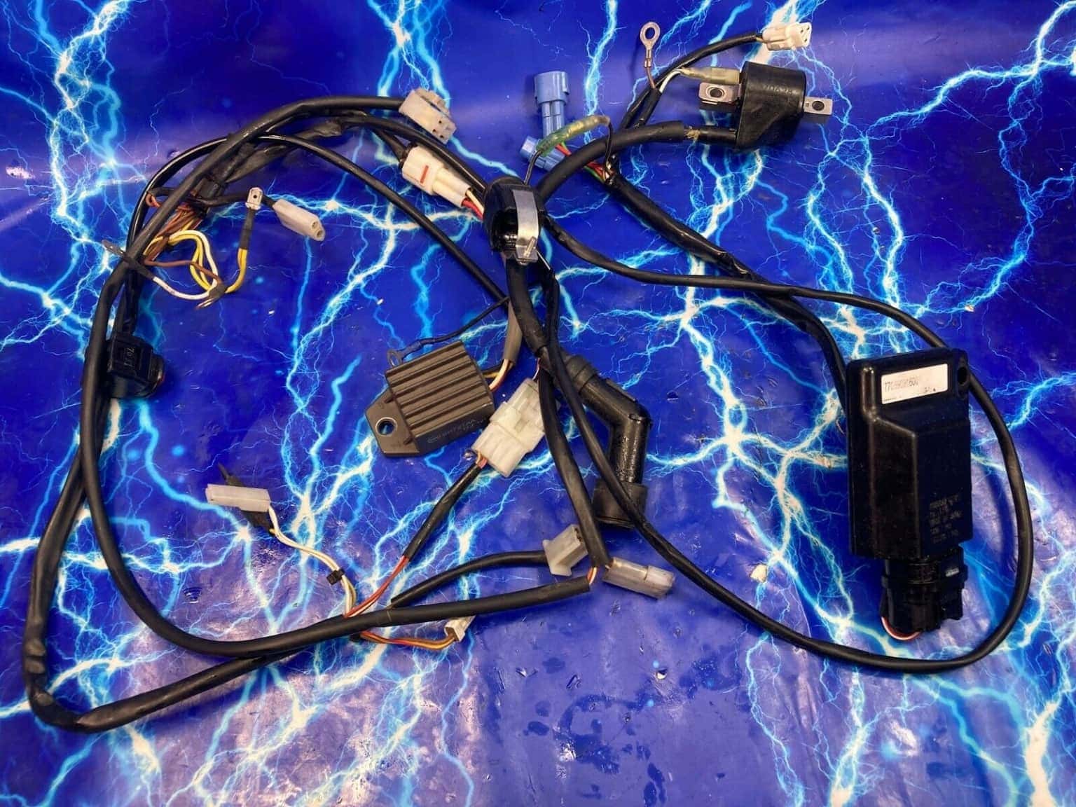 Dirt Bike Wiring Harness- Complete Electrical Loom Kit ...