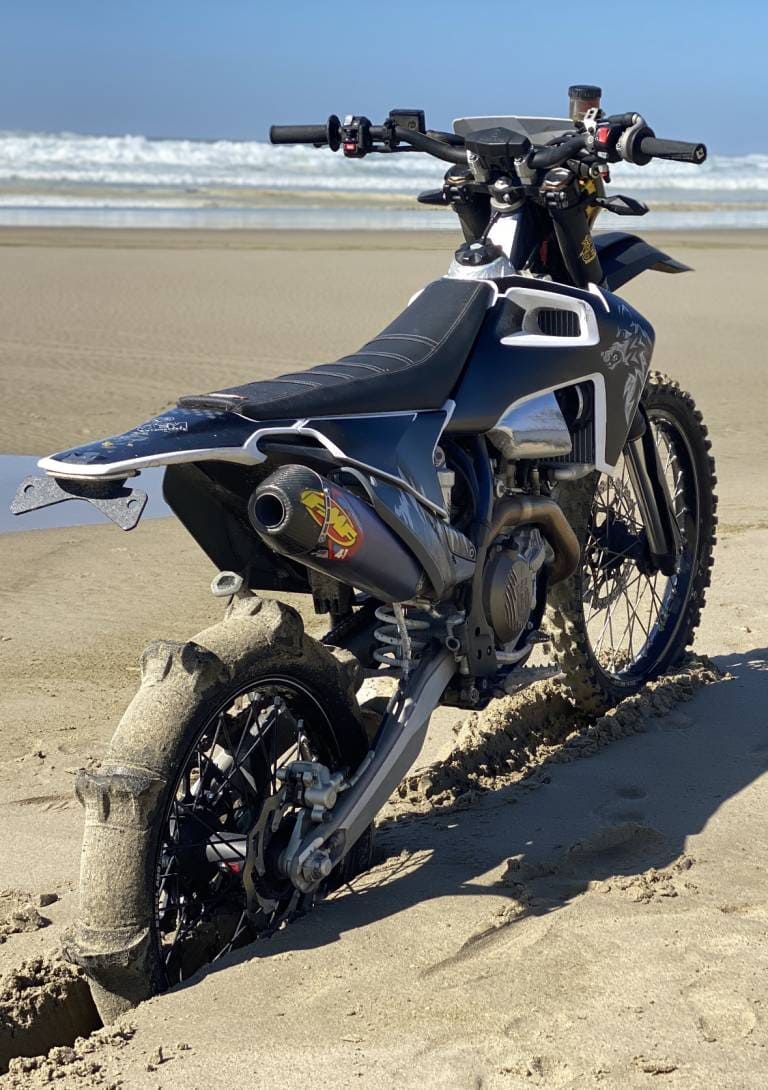 Dirt Bike Complete Wheel Set Custom- Excel A60 Rims & Billet OEM Hubs ...