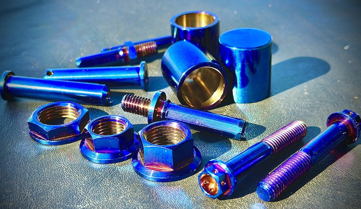 Best Dirt Bike Bolts - Titanium Mounting Hardware - PVD Color ...
